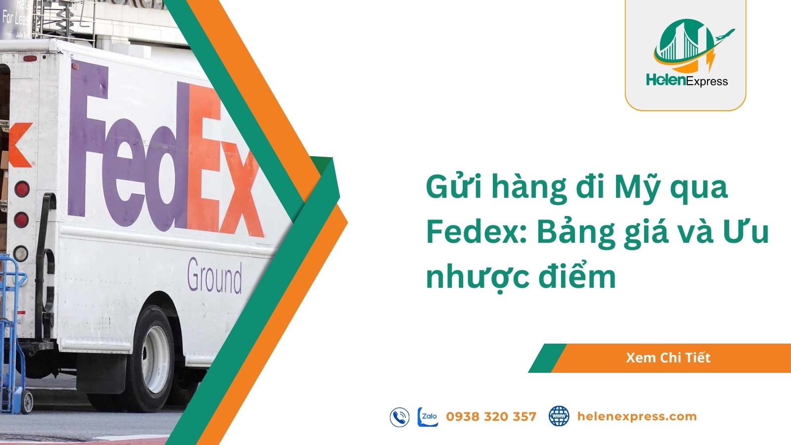 Gửi hàng đi Mỹ qua Fedex: Bảng giá và Ưu nhược điểm